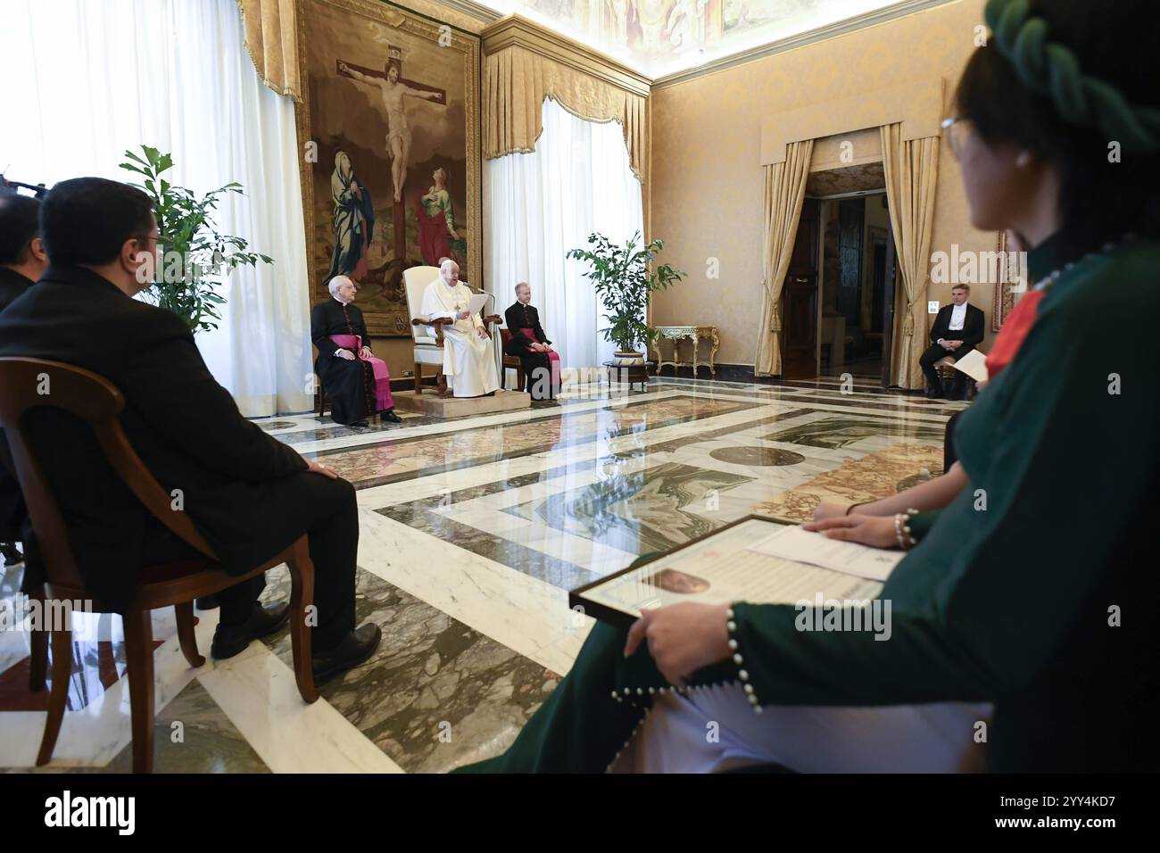 Vatican, Vatican. 19th Dec, 2024. Italy, Rome, Vatican, 19-12-2024 ...