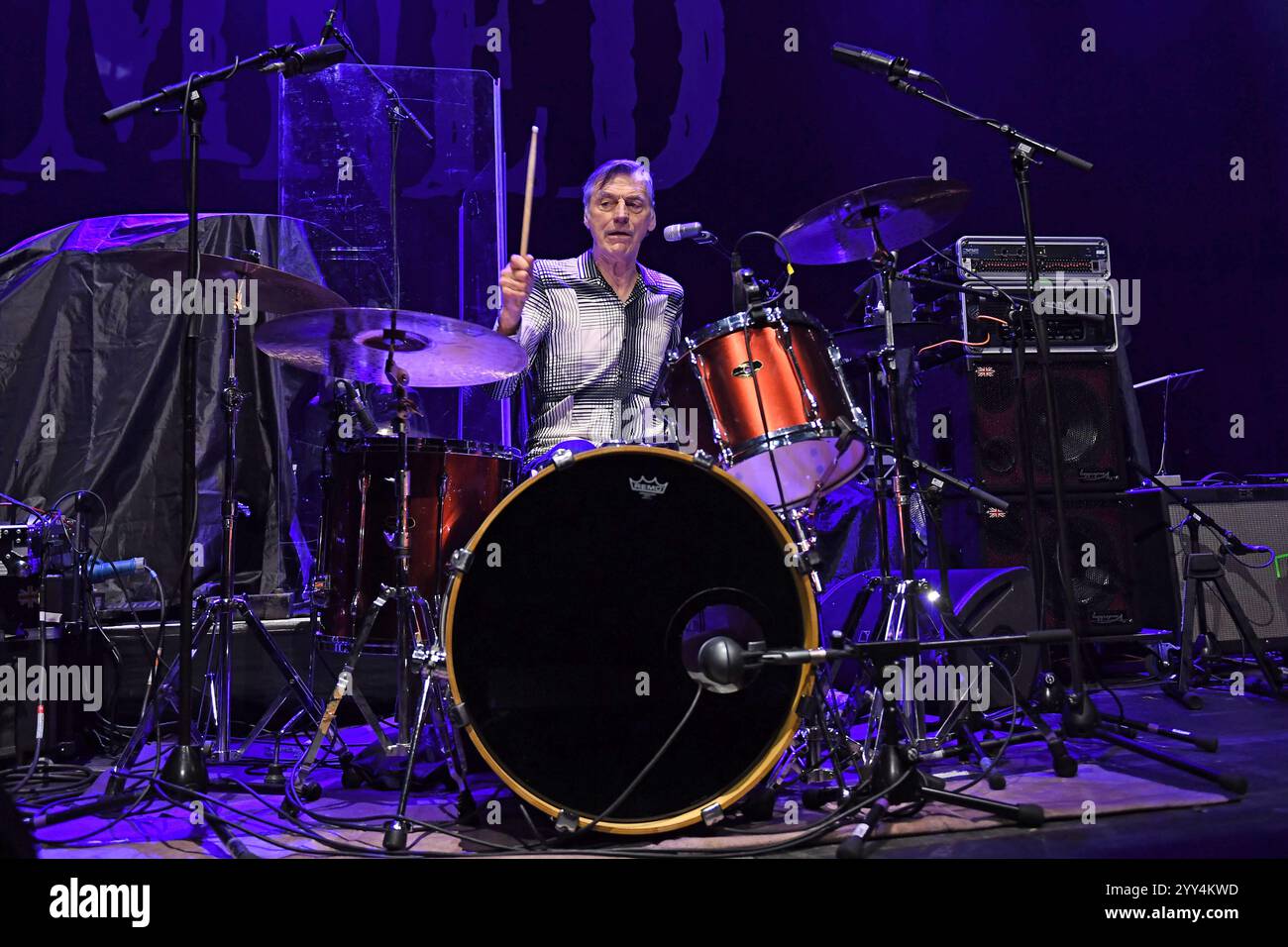 LONDON, ENGLAND - DECEMBER 18: Bill Milhizer of ’The Fleshtones ...