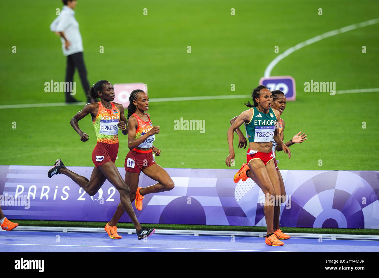 Clash in race between Faith Kipyegon and Gudaf Tsegay in the 5000 ...