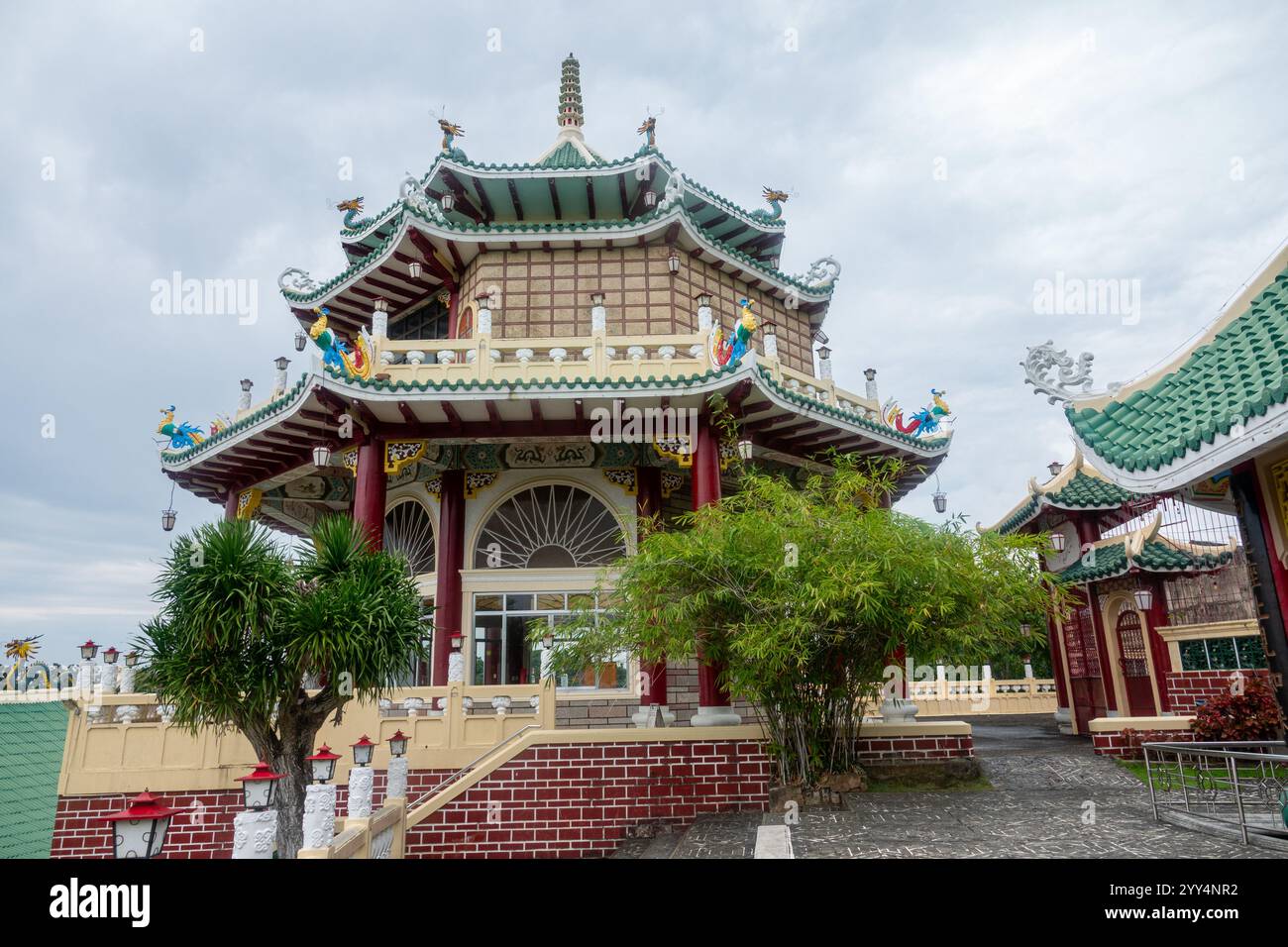 Taoist Temple in Beverly Hills Subdivision of Cebu, Philippines Stock ...