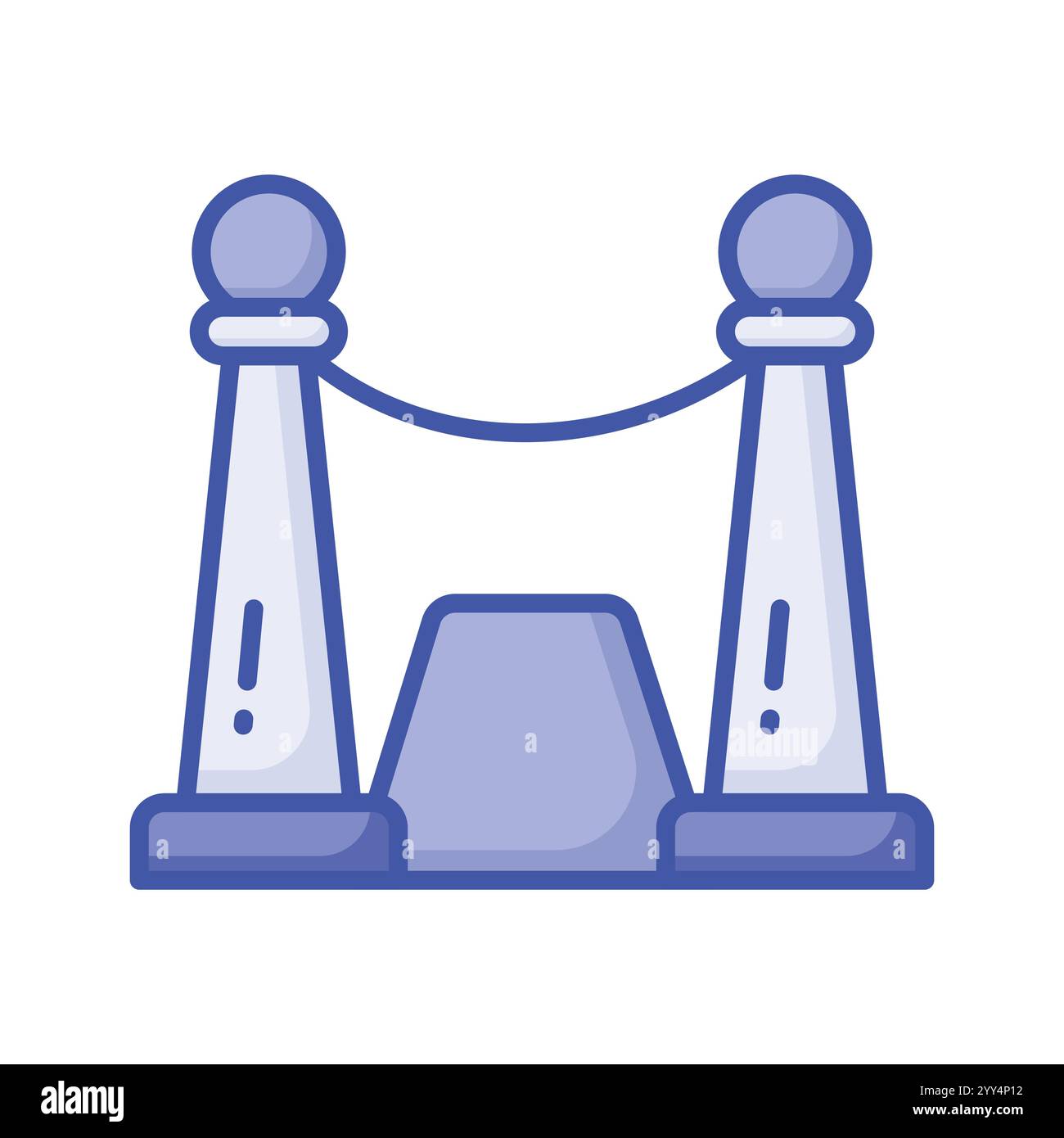 Vip entrance red carpet vector design, a welcome red mat, concept of ...