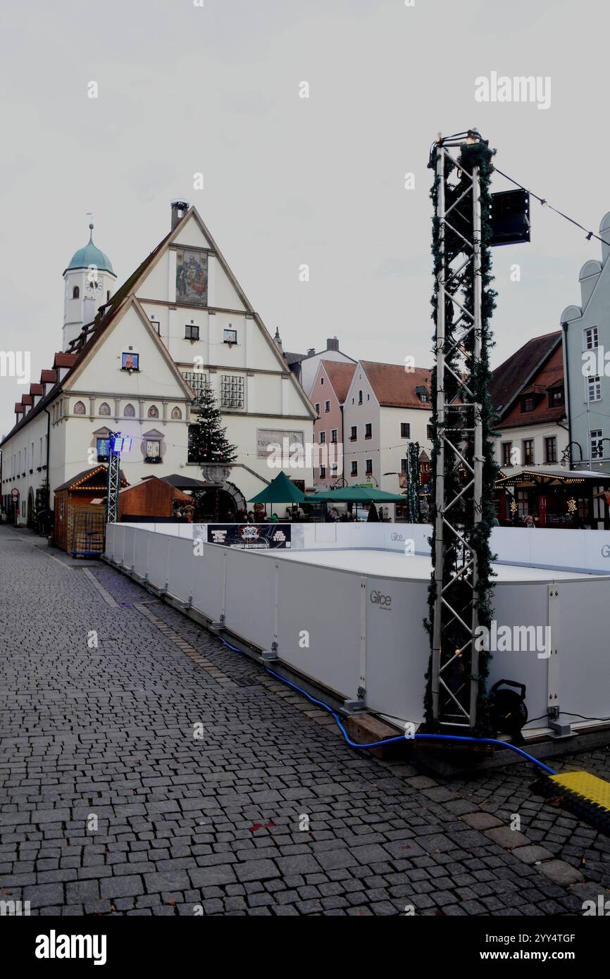 Eislaufbahn Altes Rathaus Weiden Opf 18.12.2024 Rathausplatz Weidener ...