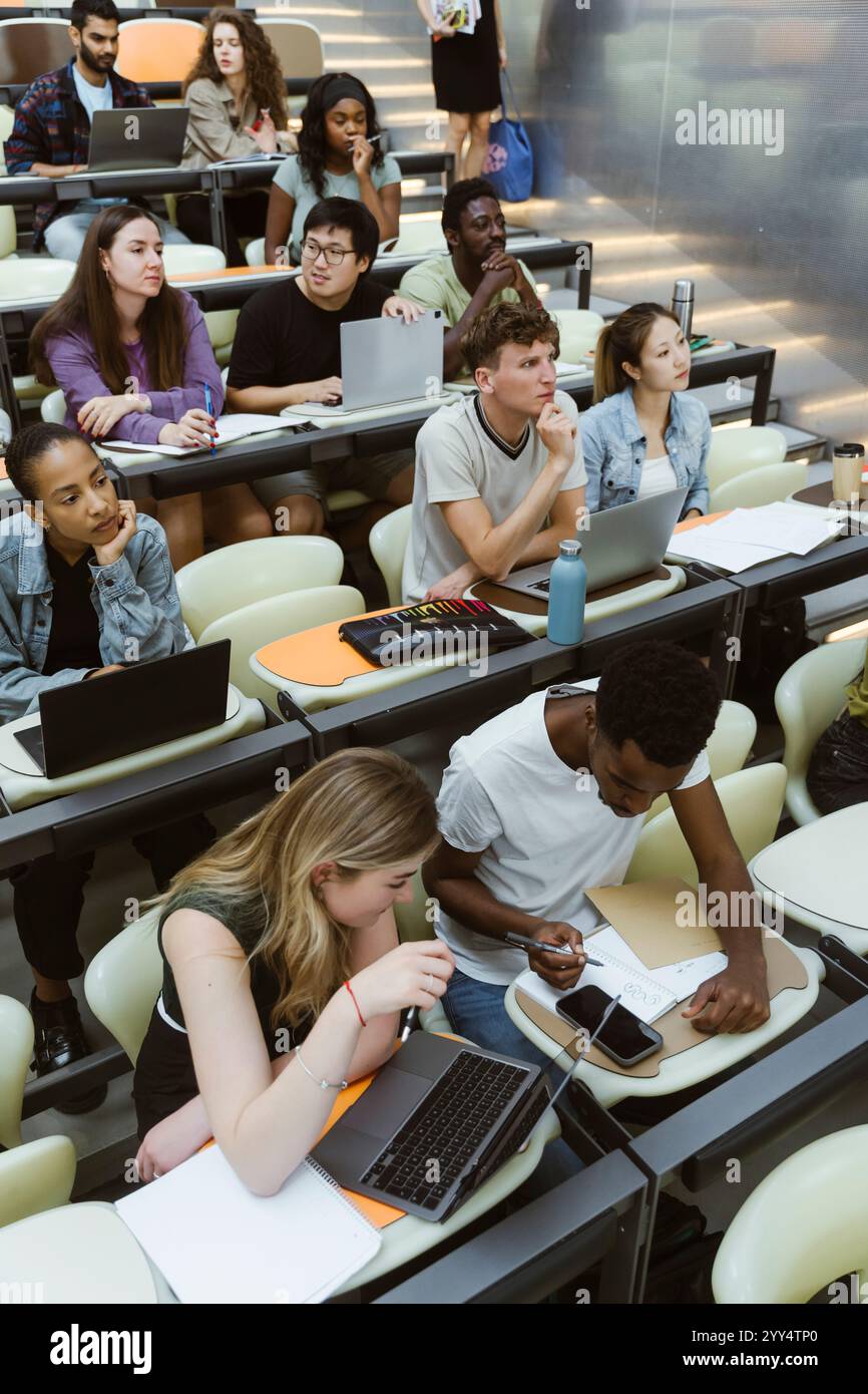 African american student lecture hall hi-res stock photography and ...