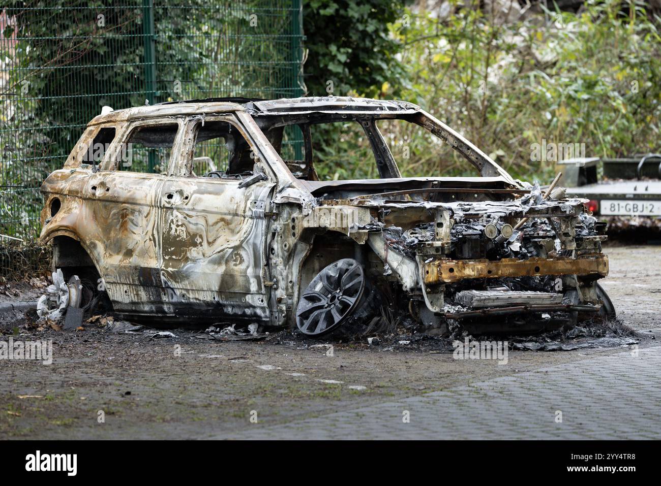 DEN HAAG - Hague's Tarwekamp, days after the explosions. Six people ...