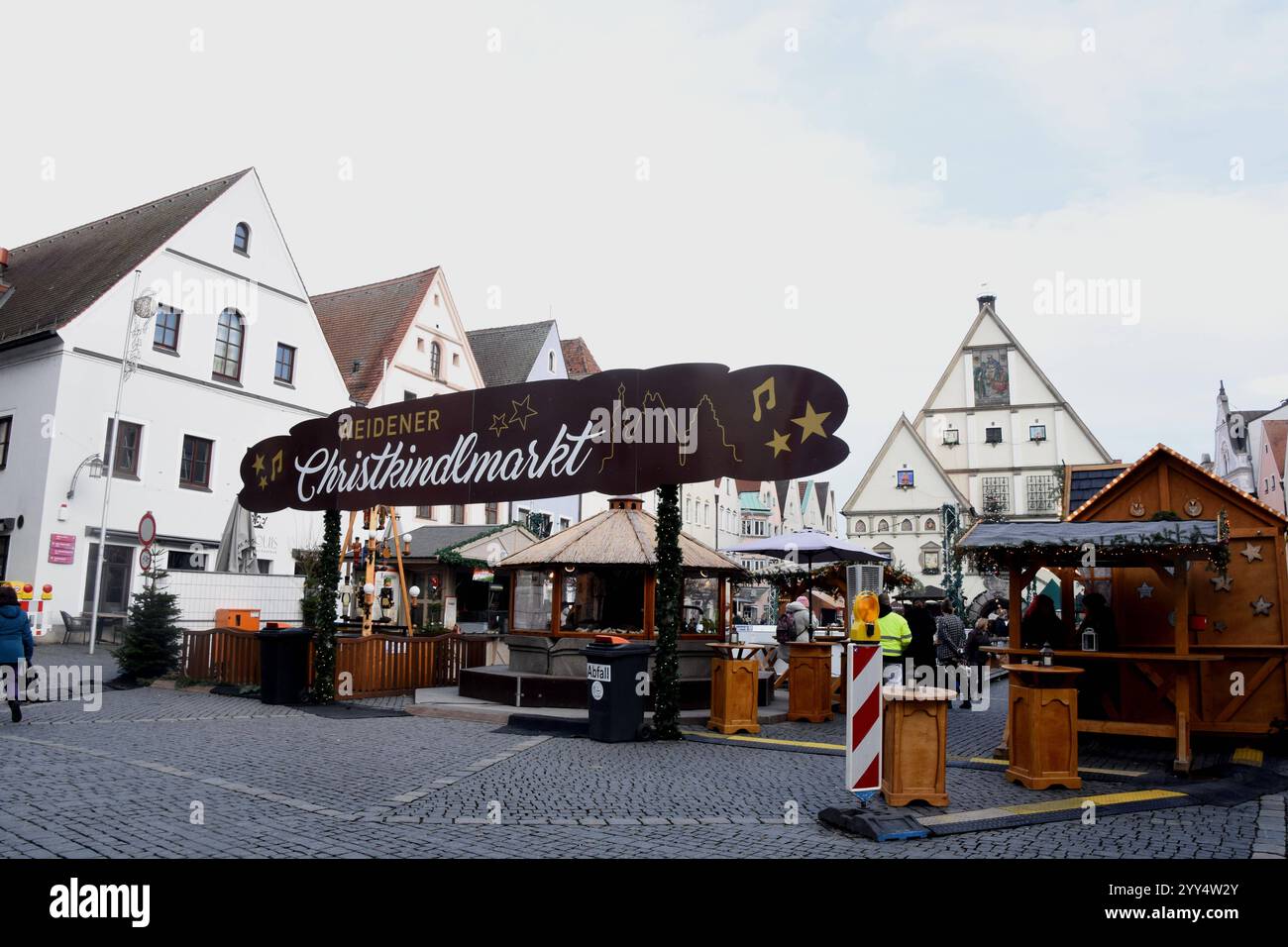 Christkindl Markt Eingang Weiden Opf 18.12.2024 Rathausplatz Weidener ...