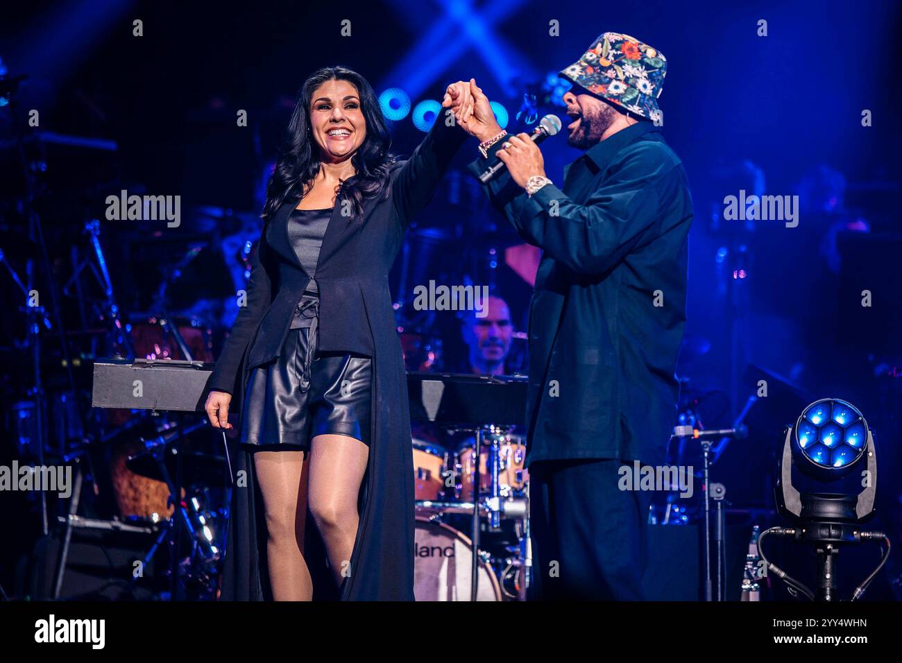 Alexandra Arrieche und Shaggy live bei der 30. Night of the Proms 2024 ...