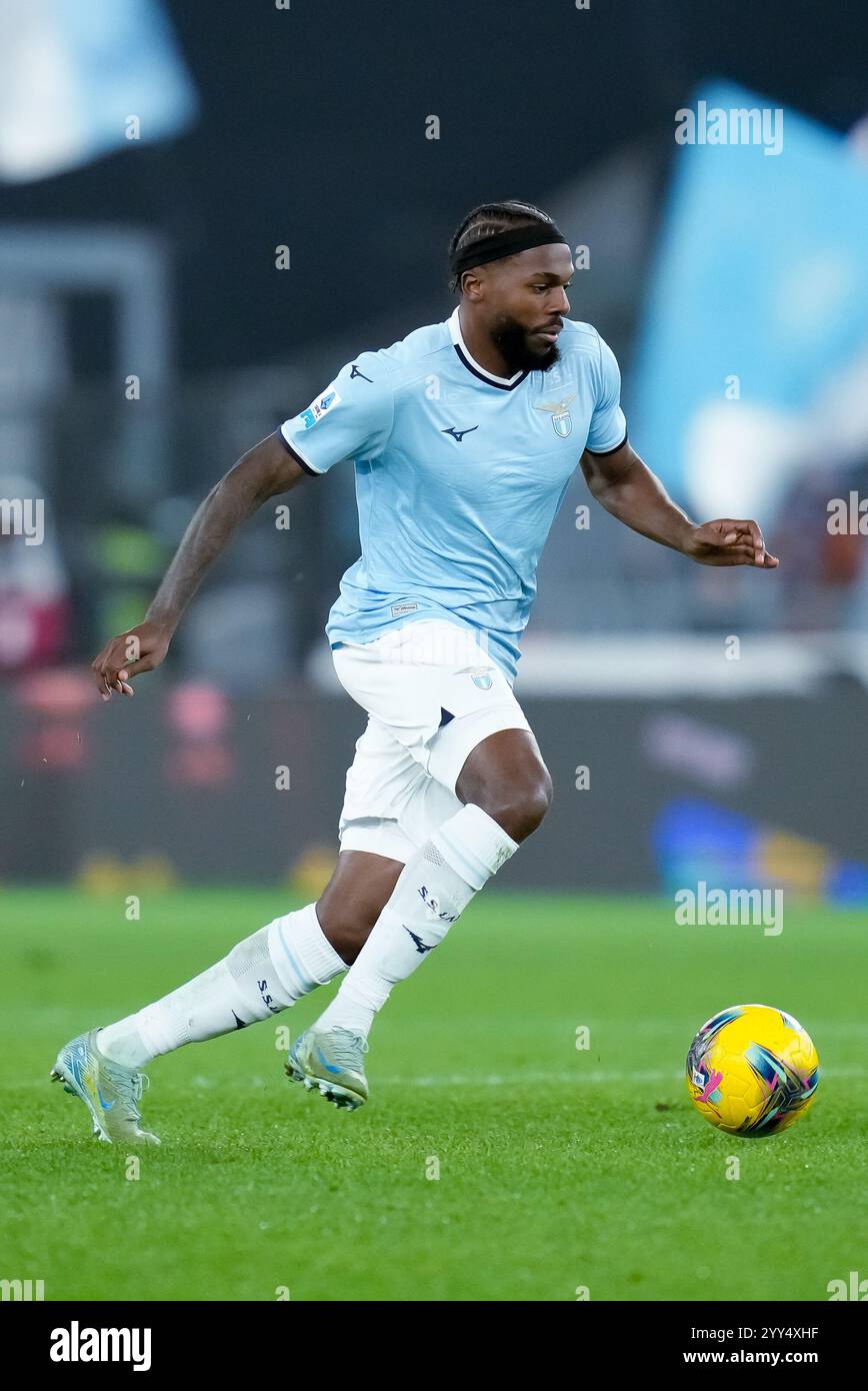 Rome, Italy. 16th Dec, 2024. Nuno Tavares of SS Lazio during the Serie ...