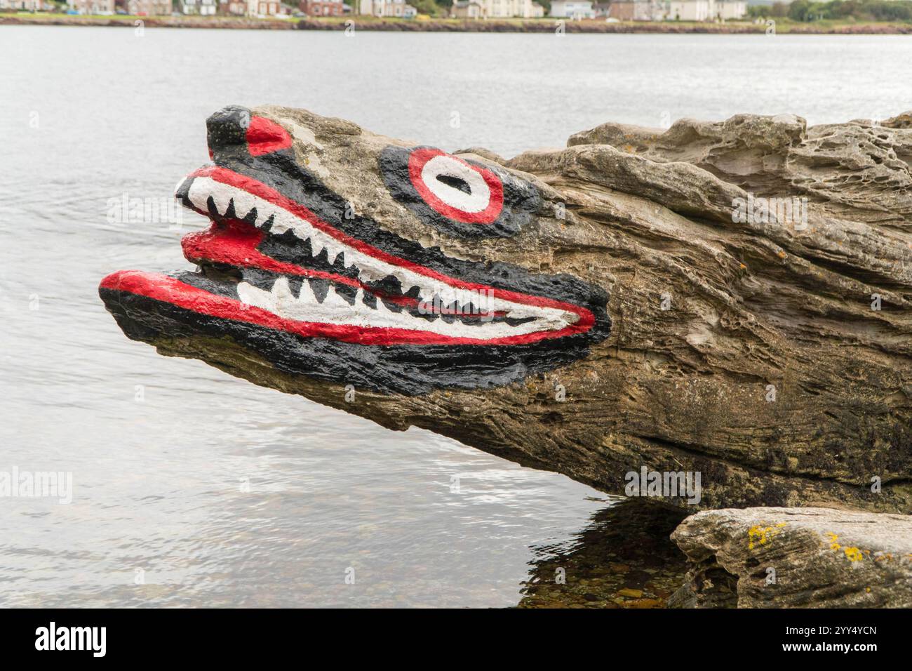 Crocodile Rock a feature that was painted over a 100 years ago and is ...