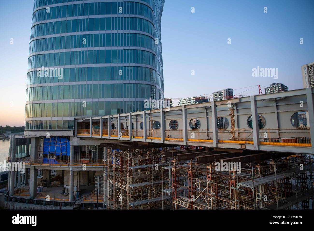 Buildings under construction on Belgrade Waterfront, new chapter in ...