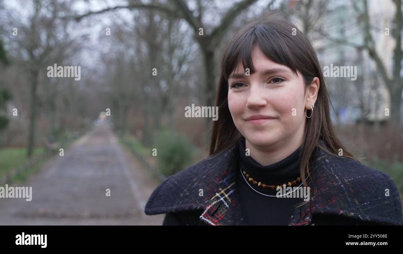 Berlin, Germany. 19th Dec, 2024. Carla Hinrichs, spokesperson for the ...