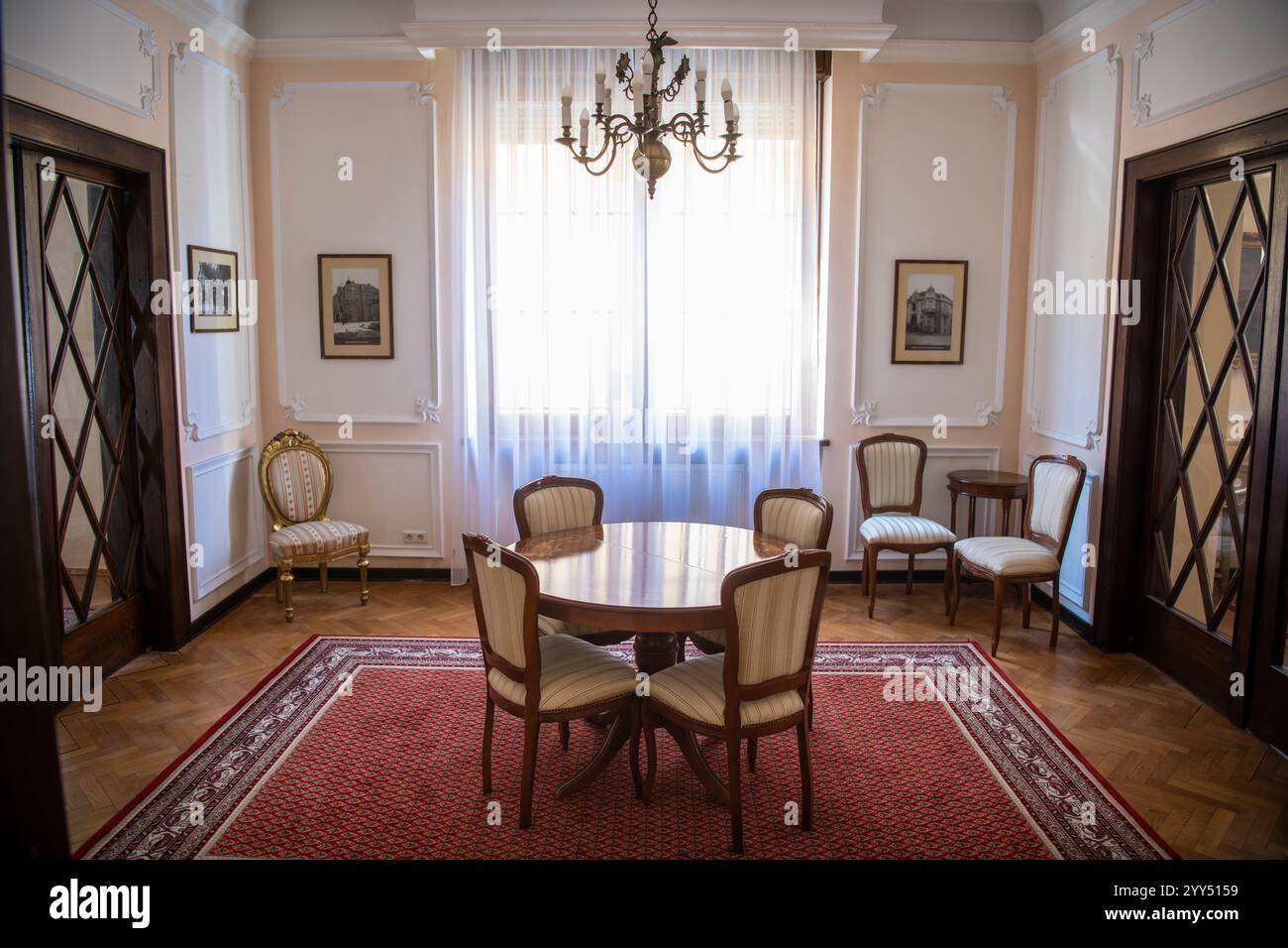 Interior of the Republic of Poland Embassy building in Belgrade, Serbia ...