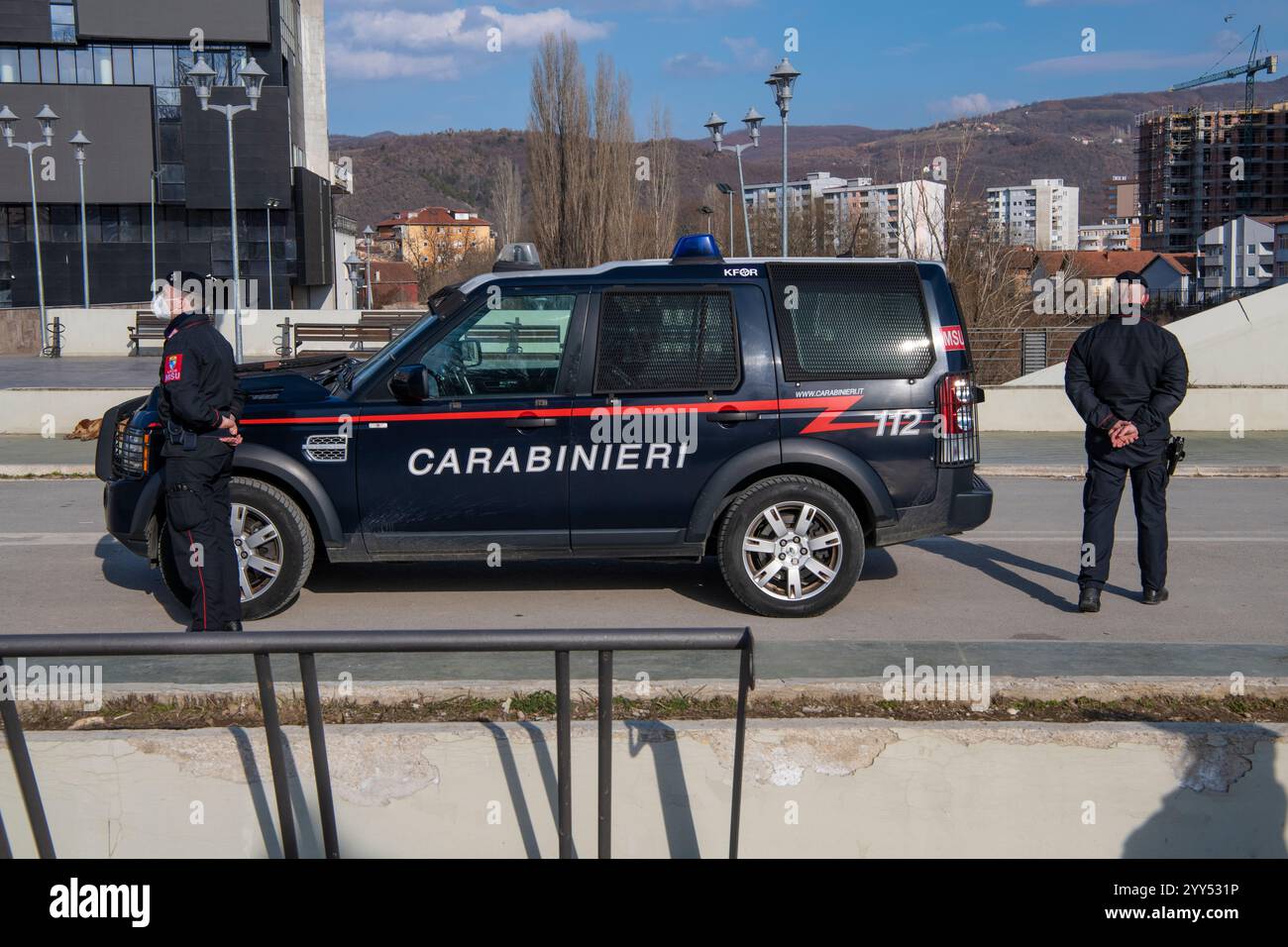 Italian carabinieri police officers hi-res stock photography and images ...