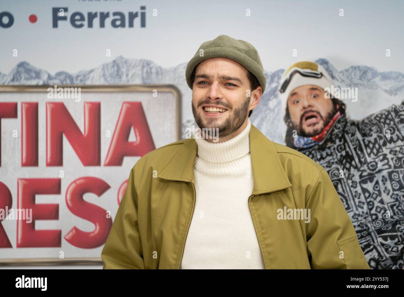 Rome, Italy, December 19, 2024 - Riccardo Maria Manera attends at the photocall for the movie ...