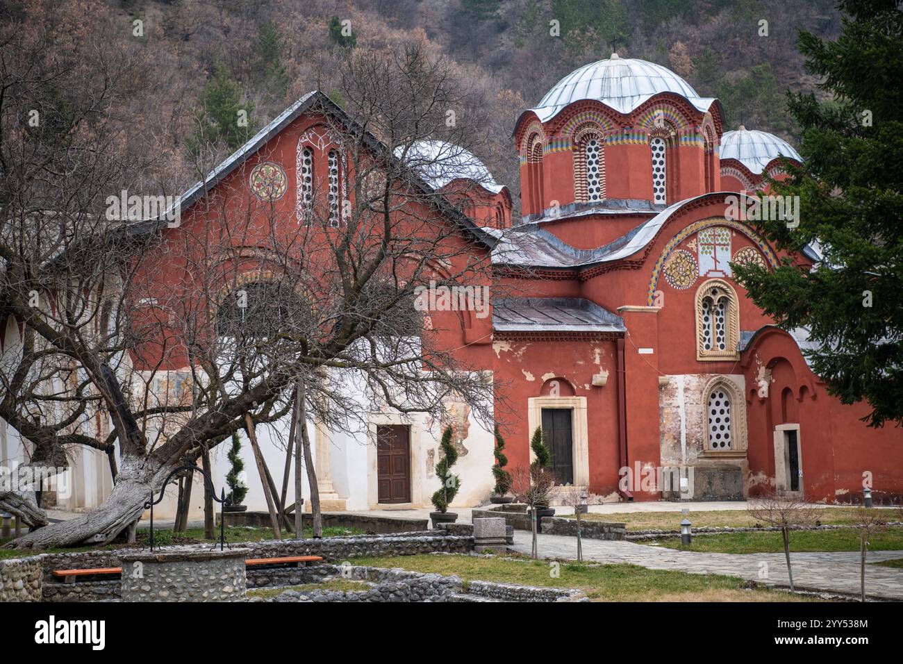 Medieval Monastery and Church Pecka Patrijarsija, main Serbian orthodox ...