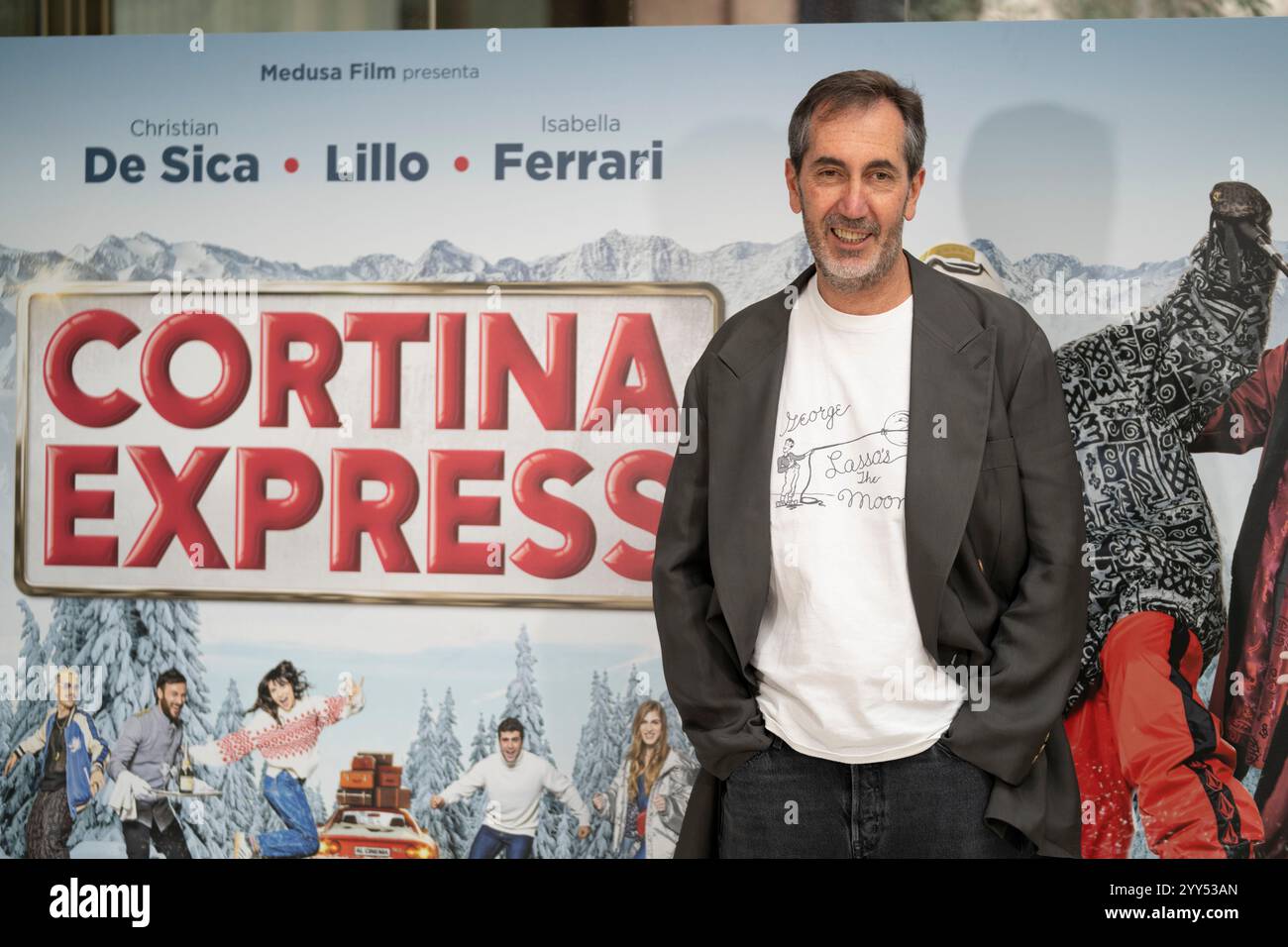 Rome, Italy, December 19, 2024 - Paolo Calabresi attends at the photocall for the movie "Cortina ...