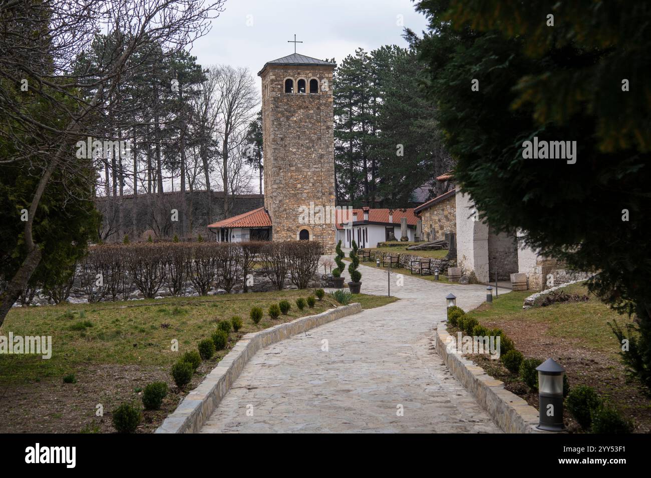 Medieval Monastery and Church Pecka Patrijarsija, main Serbian orthodox ...