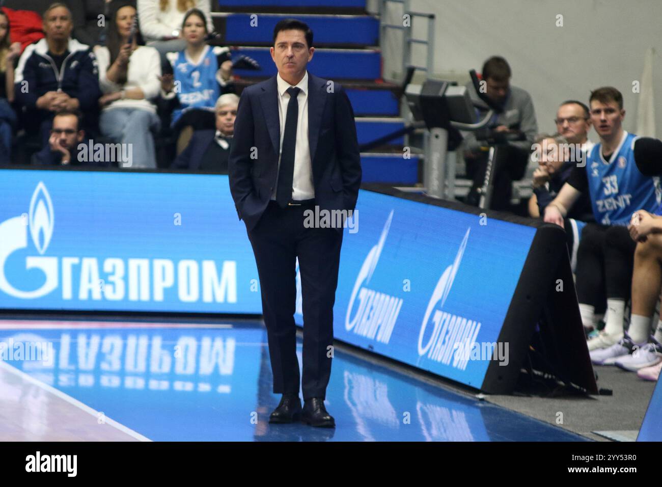 Saint Petersburg, Russia. 18th Dec, 2024. Xavier Pascual, known as Xavi ...