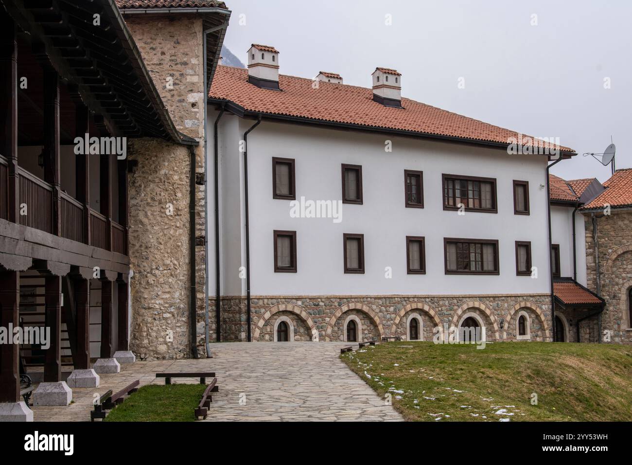 Medieval Monastery and orthodox Church Visoki Decani, one of the most ...