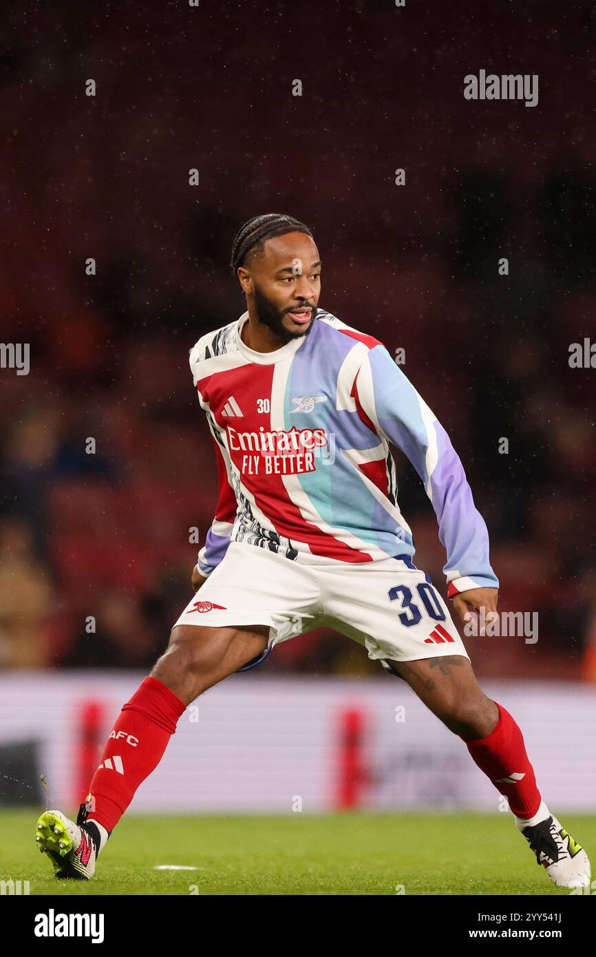 Raheem Sterling of Arsenal during the Carabao Cup Quarter Final match ...