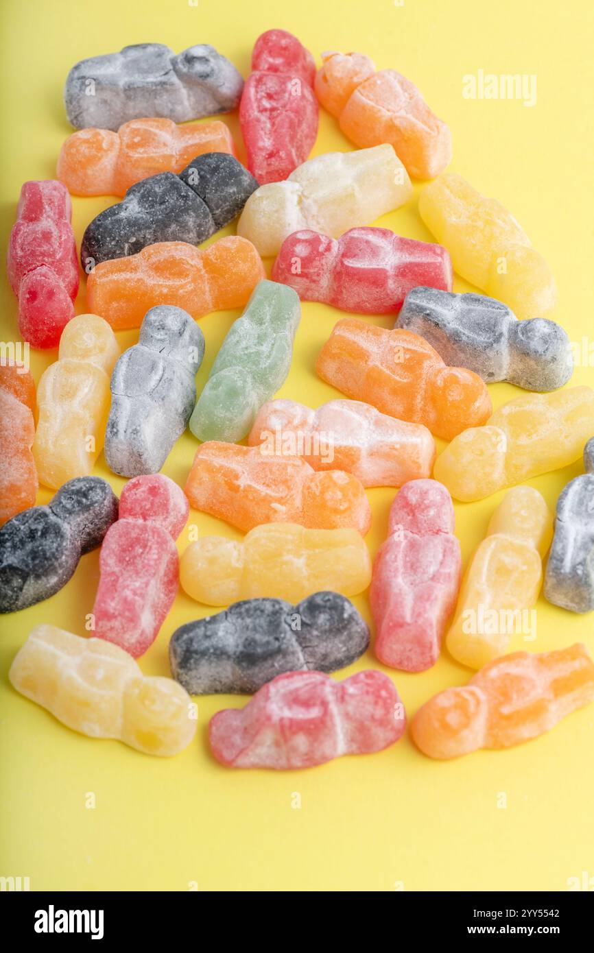 Soft sugary candies in vibrant hi-res stock photography and images - Alamy