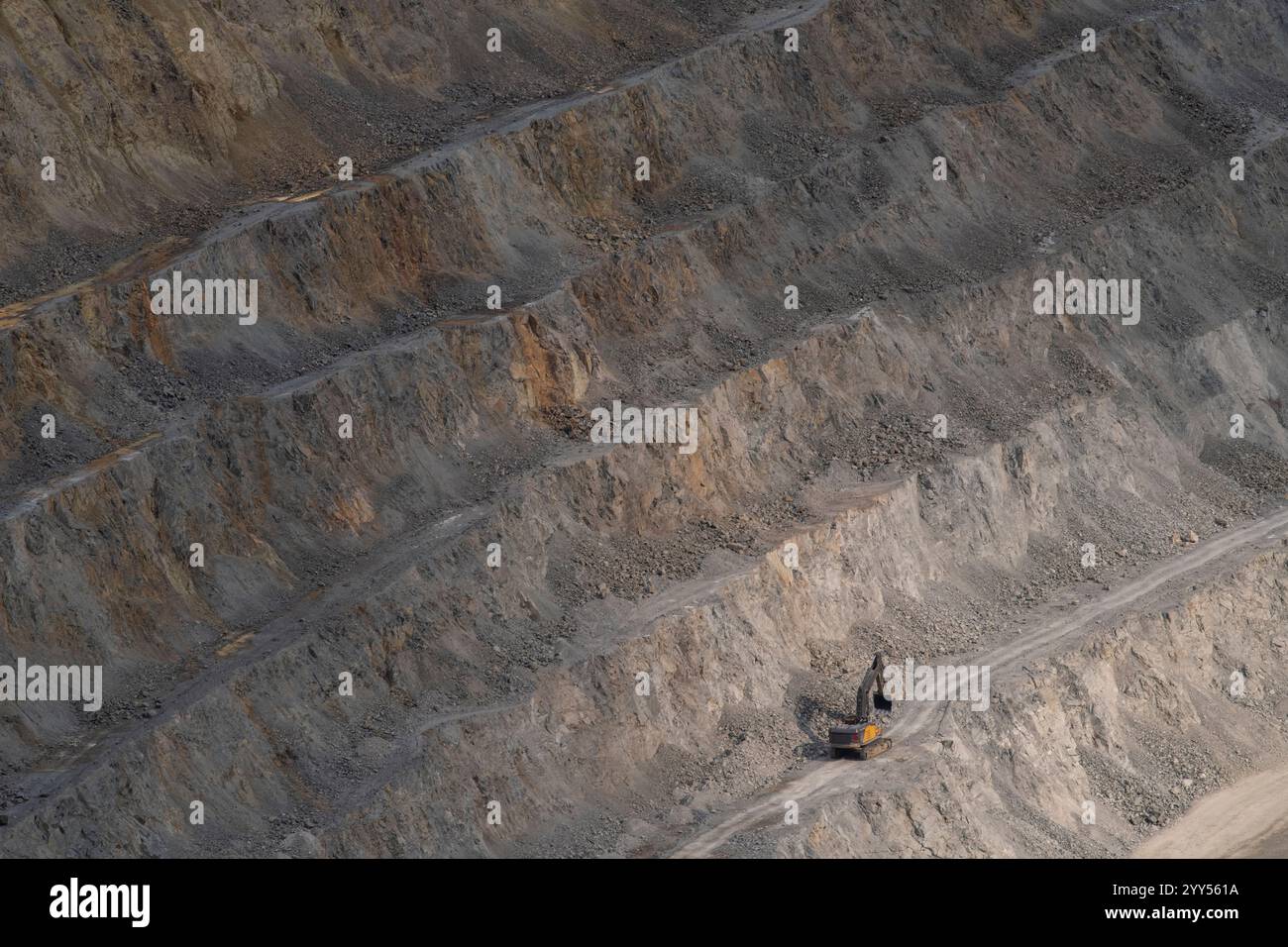 Mine copper Majdanpek, one of the largest copper mines in Serbia ...