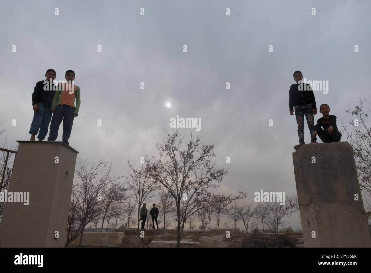 Afghan refugees life in Iran Stock Photo - Alamy