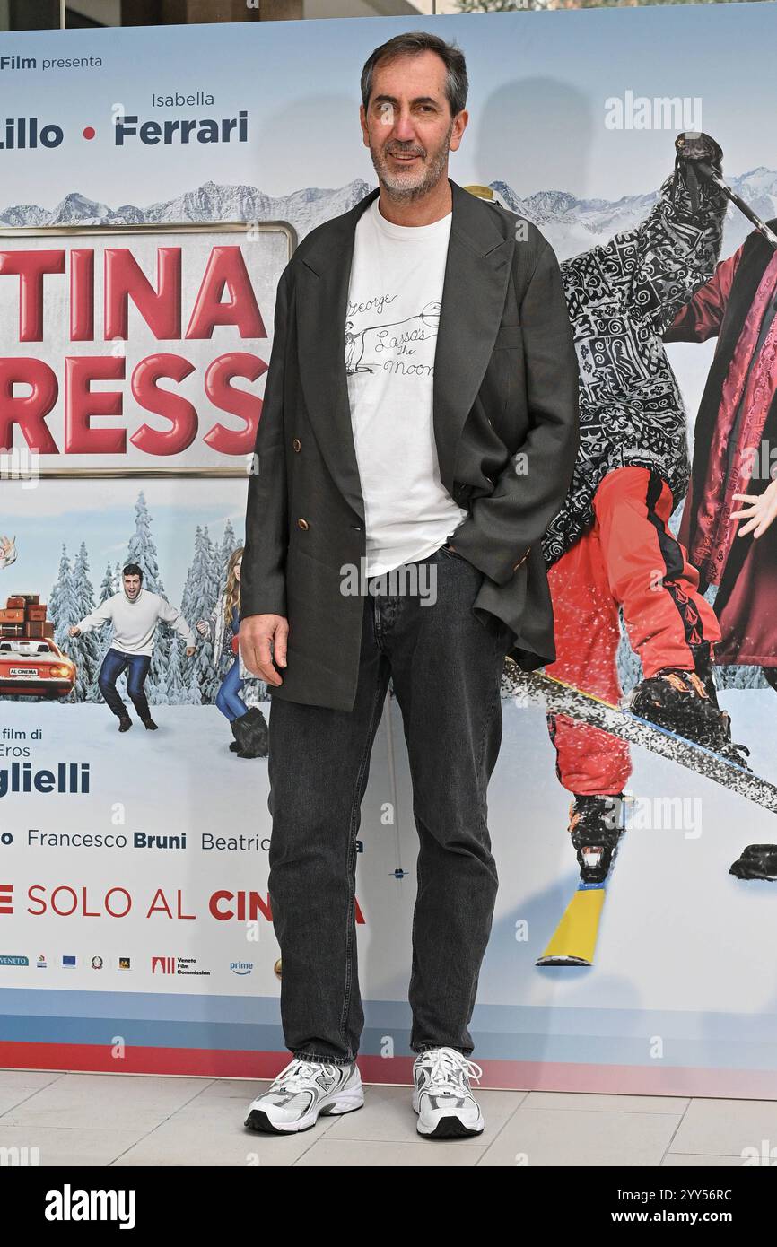 Photocall Cortina Express movie Paolo Calabresi during the Photocall of ...