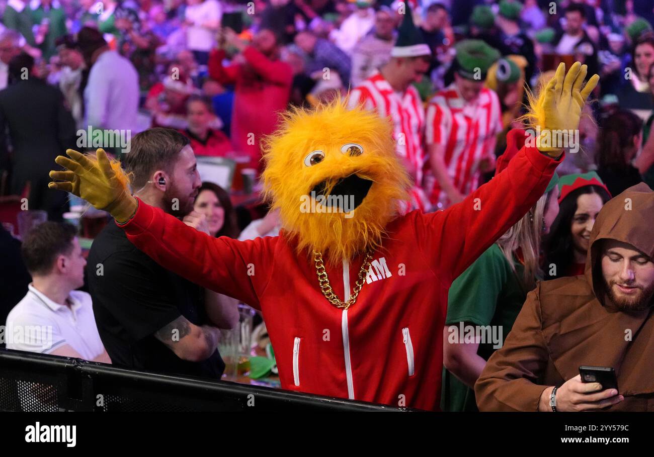Fans in fancy dress in the crowd on day five of the Paddy Power World ...