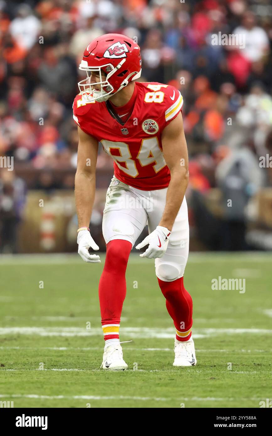 Kansas City Chiefs wide receiver Justin Watson (84) lines up for a play ...
