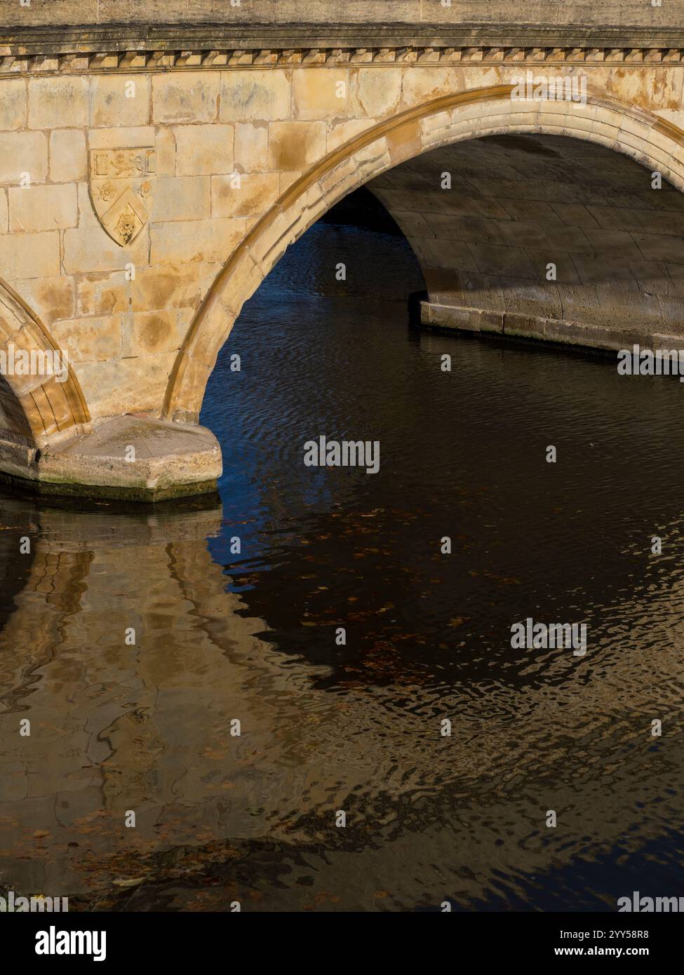 The Trinity Bridge, River Cam, Trinity College, University of Cambridge ...
