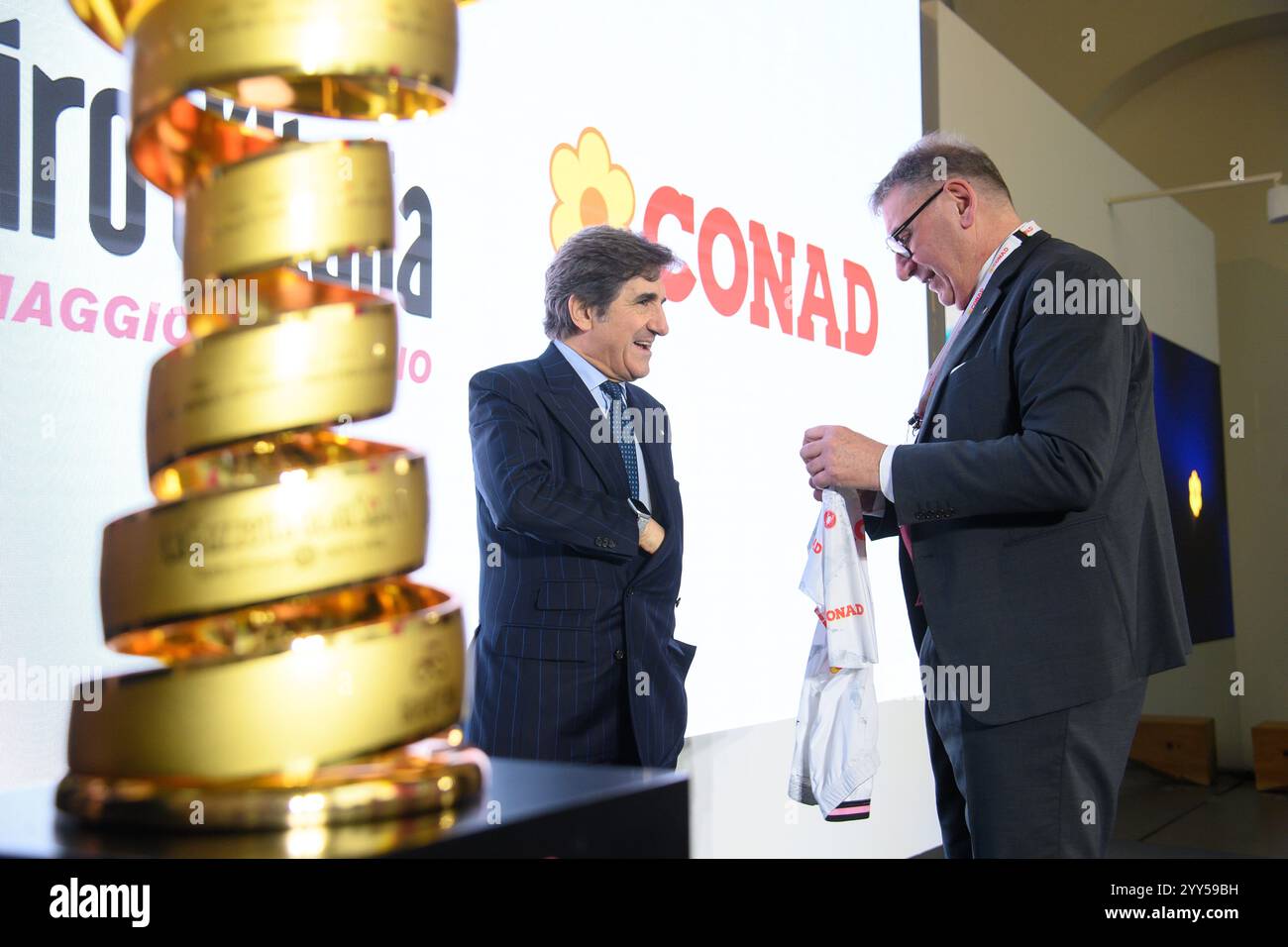 Milano, Milano. 19th Dec, 2024. Presentazione Partnership tra Giro d ...