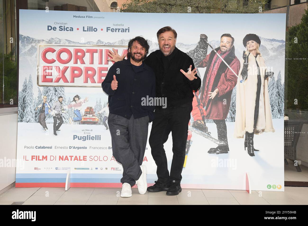 Rome, Italy. 19th Dec, 2024. Rome, Hotel Visconti Photocall of the film ...