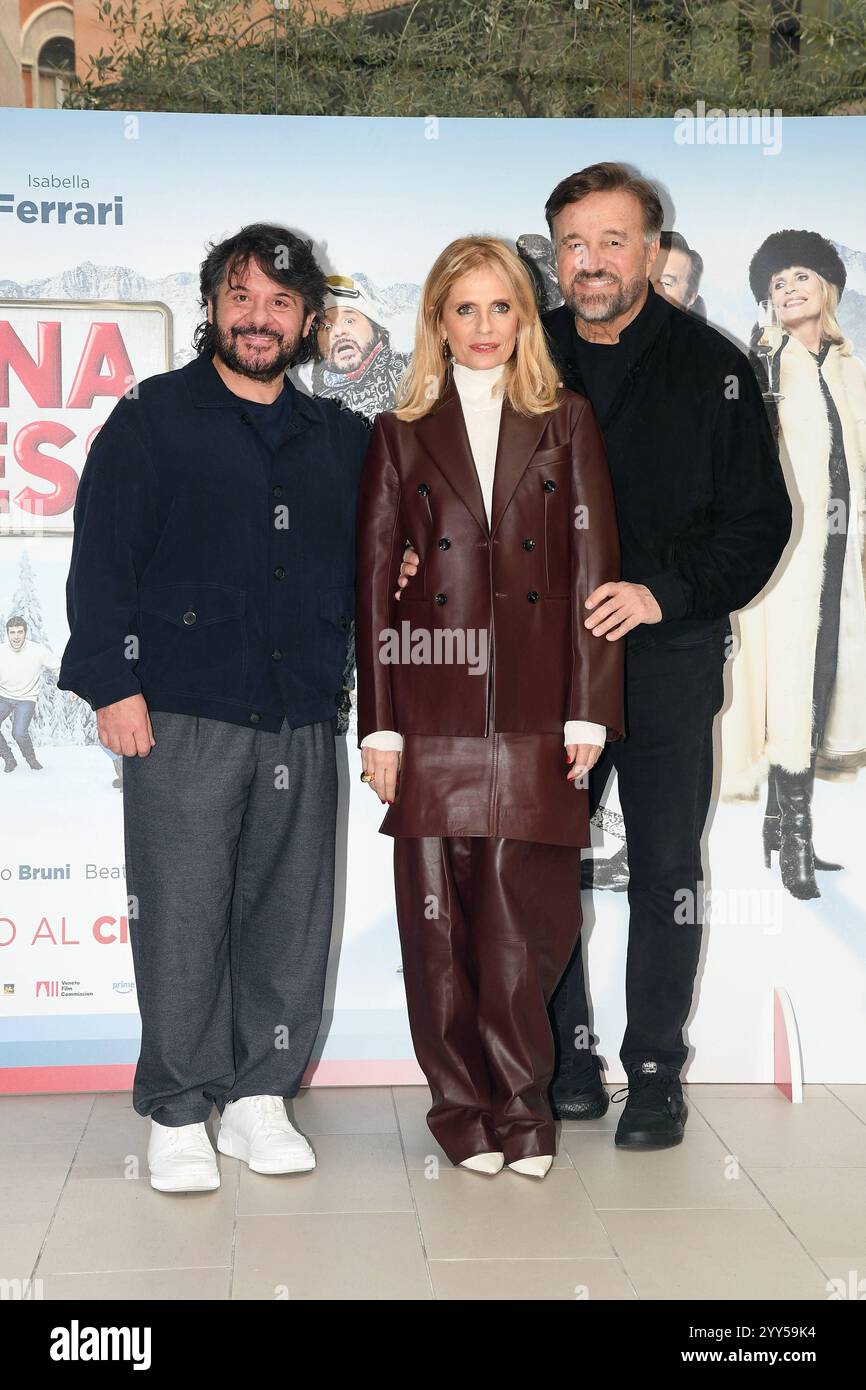 Rome, Italy. 19th Dec, 2024. Rome, Hotel Visconti Photocall of the Film ...