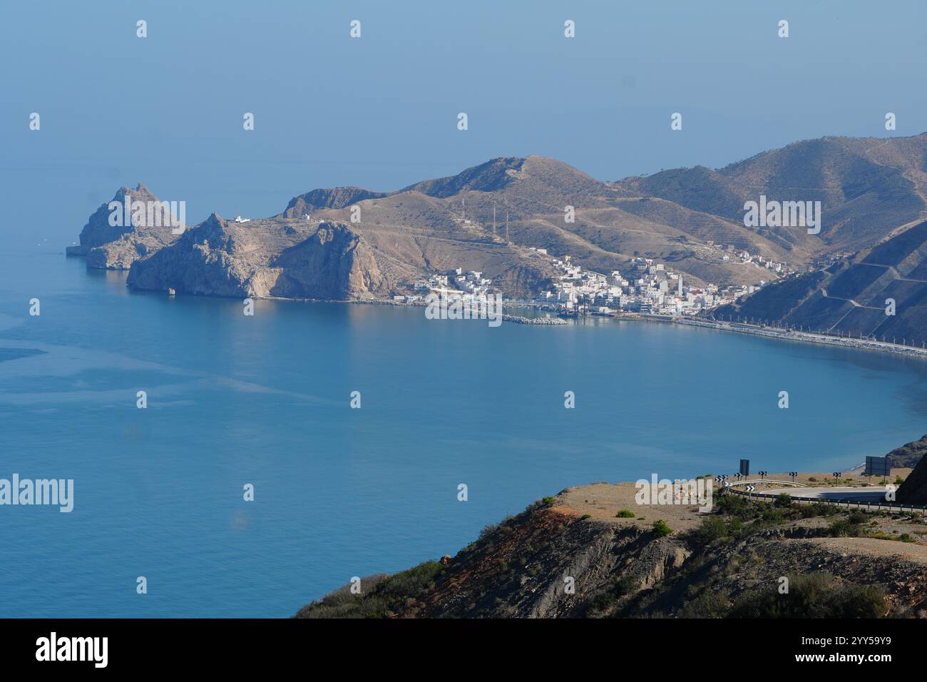 El Jebha, a port town on Morocco Mediterranean coast, North Africa ...