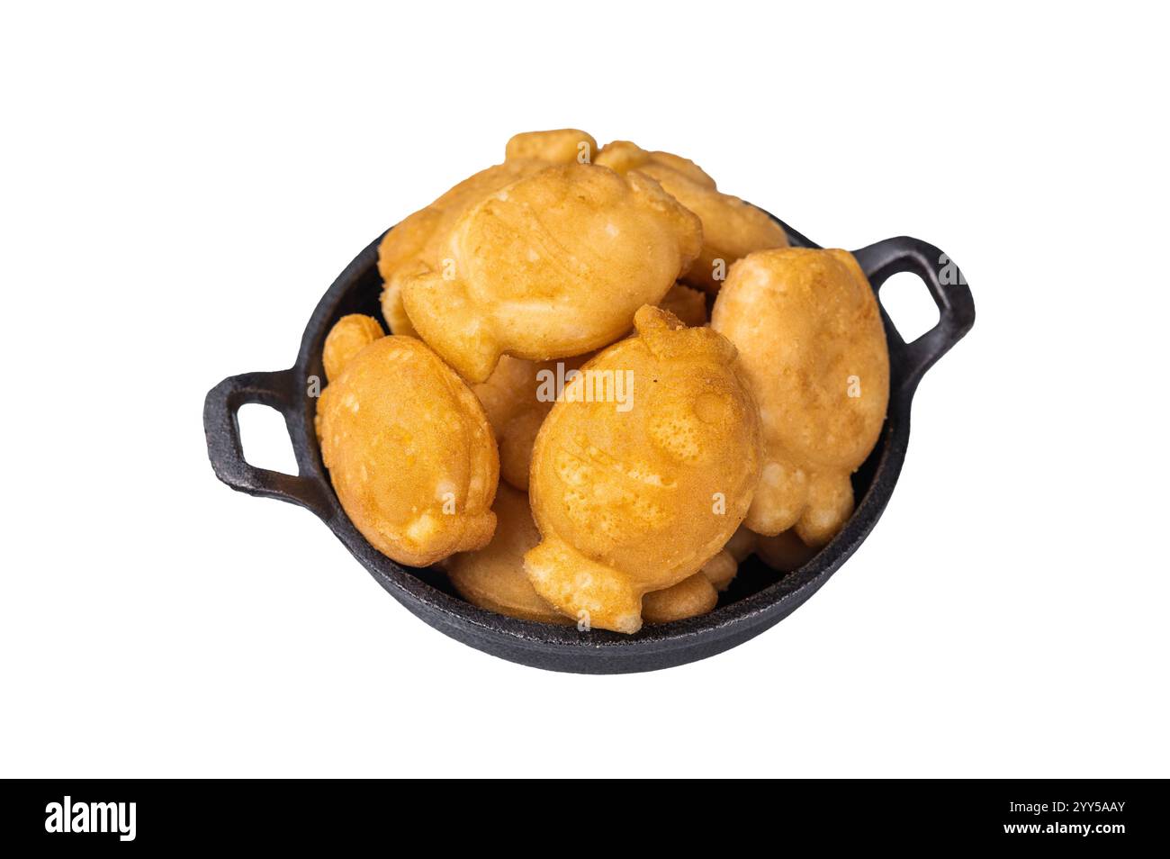 Korean winter snack Bungeoppang, Fish shaped Waffle with sweet filling ...