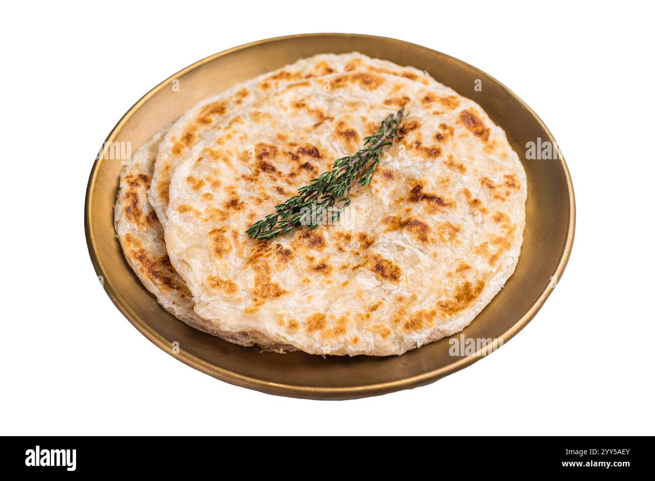 Potato Stuffed Flat Bread Aloo paratha, Traditional Indian food ...