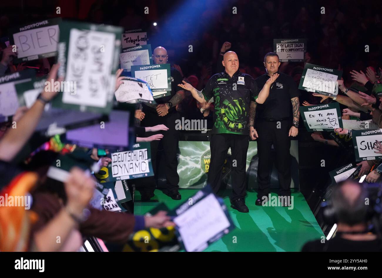 Martin Lukeman before the first round match against Nitin Kumar during ...