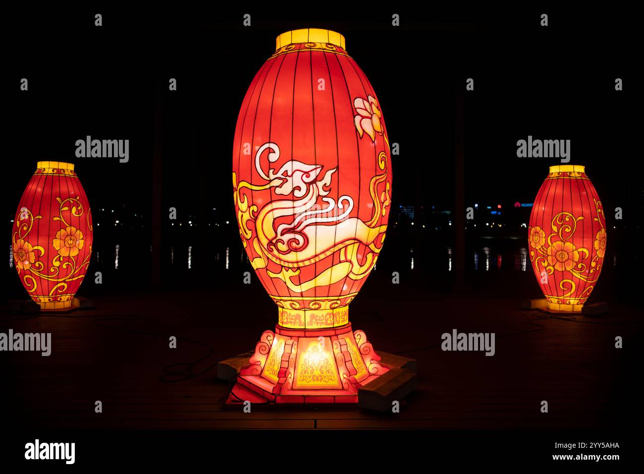 Traditional lamps from china lantern festival. Chinese Lunar New year ...