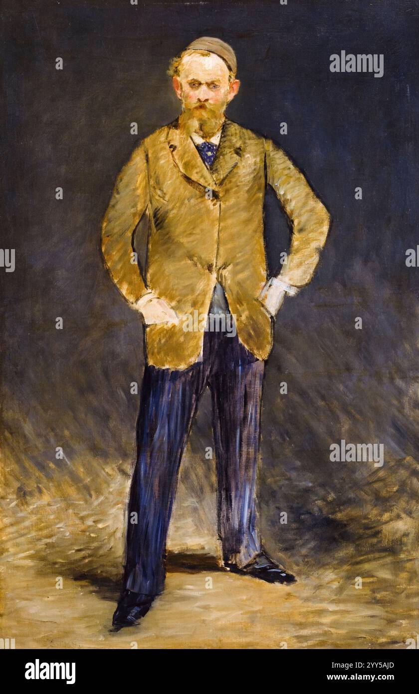 Edouard Manet (1832-1883), Self portrait painting of the French ...