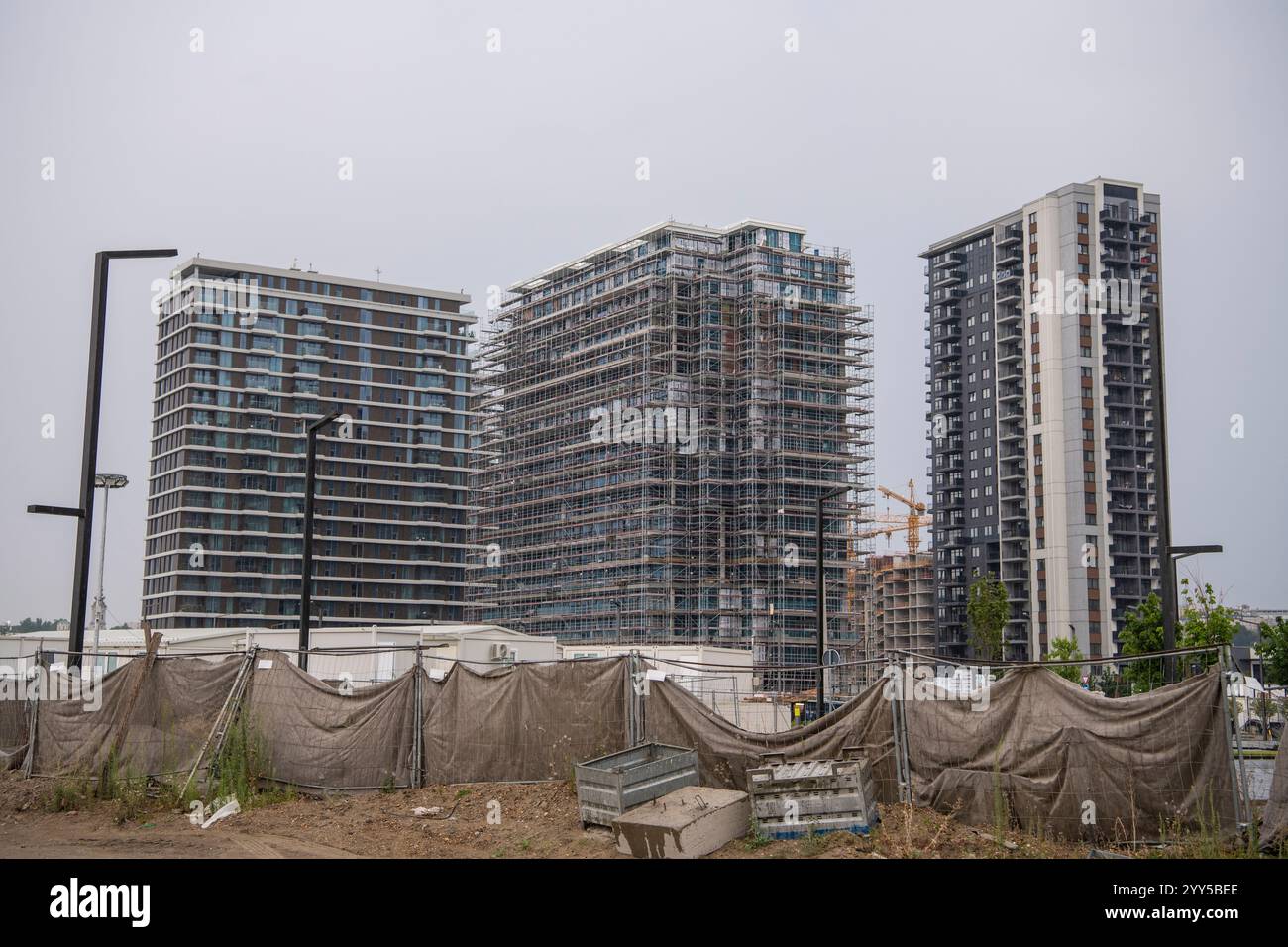 Buildings under construction on Belgrade Waterfront, new chapter in ...