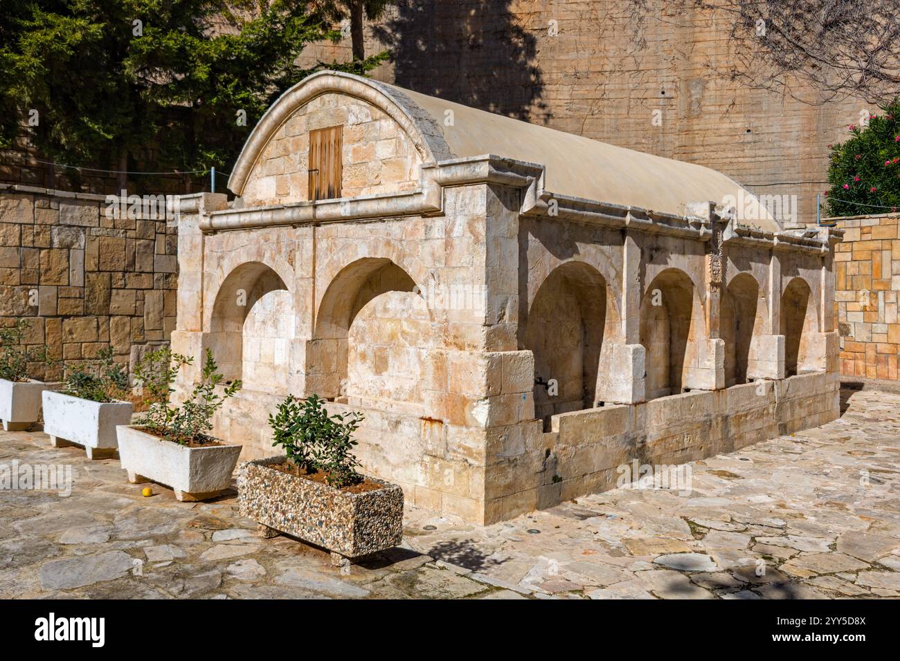 Courtyard at Peyia Town Hall Gardens, a popular choice for civil ...