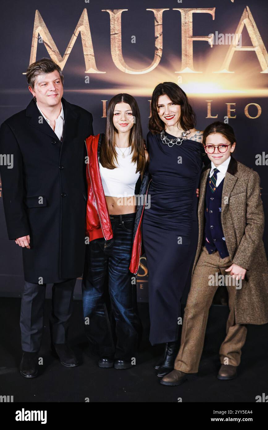 Milan, Italy. 17th Dec, 2024. Milan, The photocall for the Italian ...