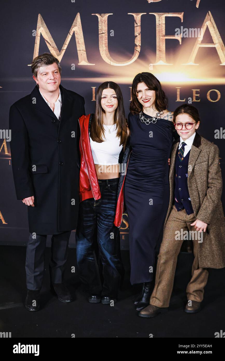 Milan, Italy. 17th Dec, 2024. Milan, The photocall for the Italian ...