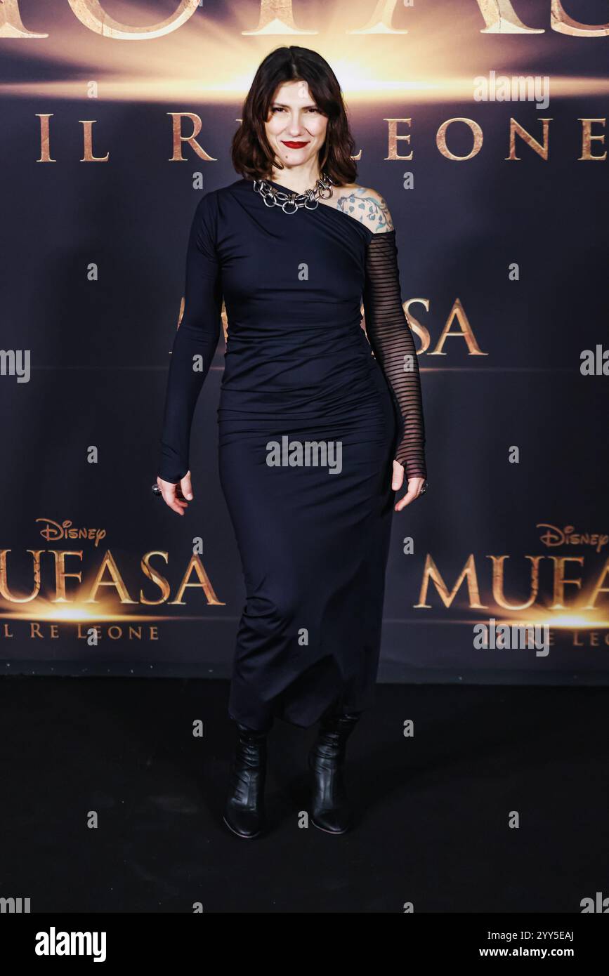 Milan, The photocall for the Italian premiere of the Disney film Mufasa ...
