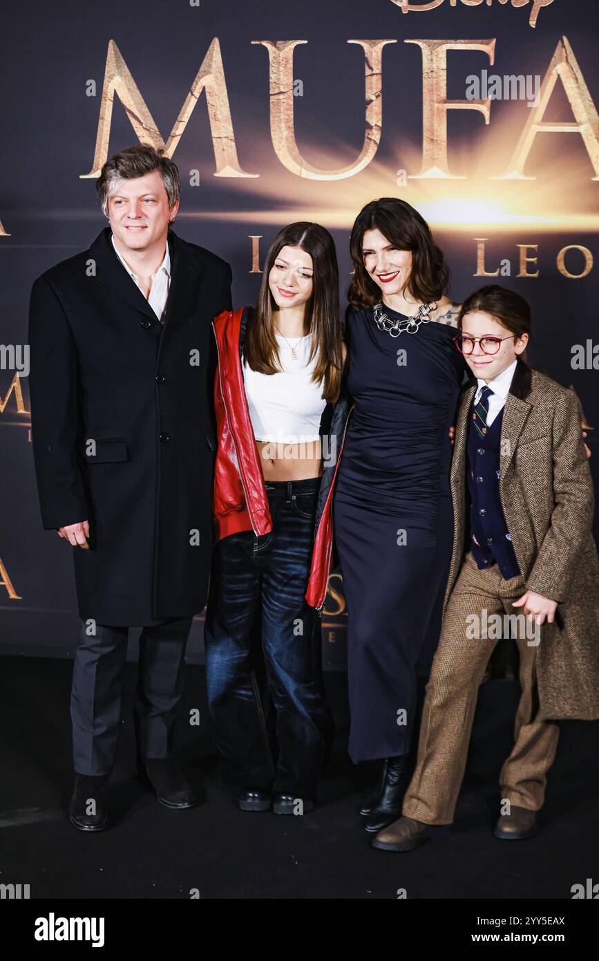 Milan, Italy. 17th Dec, 2024. Milan, The photocall for the Italian ...