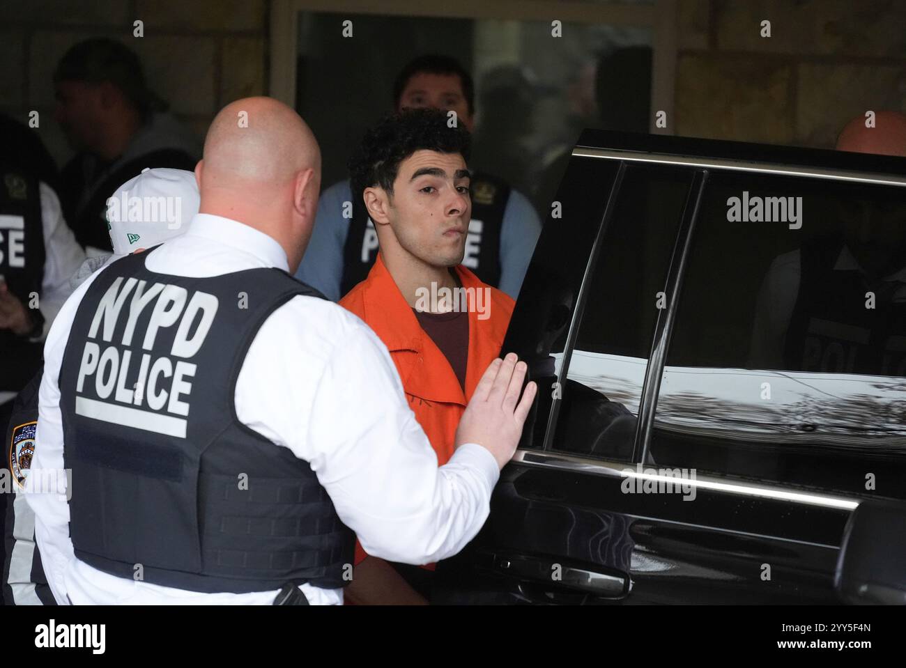 Luigi Nicholas Mangione leaves at Blair County Courthouse in ...
