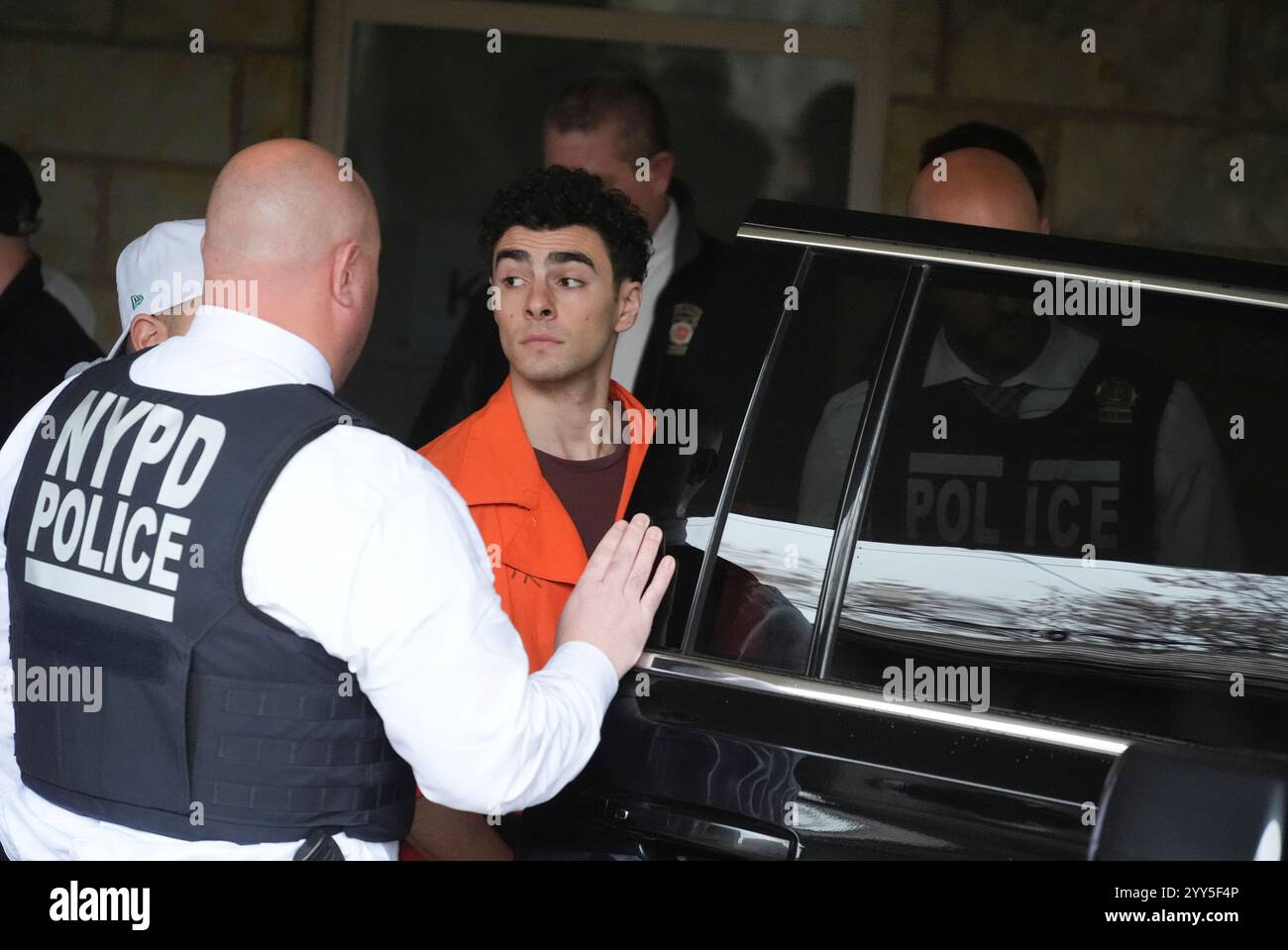 Luigi Nicholas Mangione leaves at Blair County Courthouse in ...