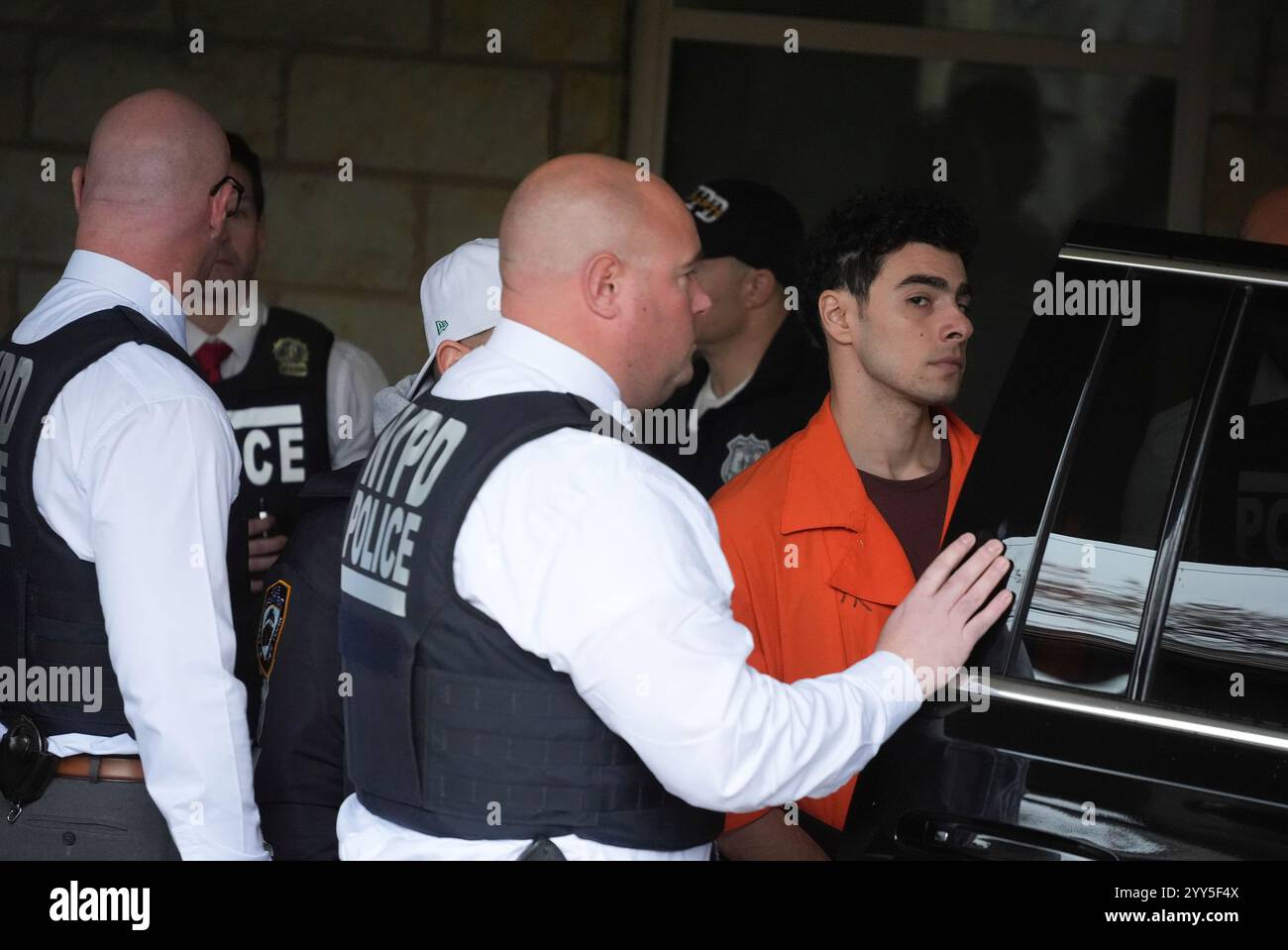 Luigi Nicholas Mangione leaves at Blair County Courthouse in ...