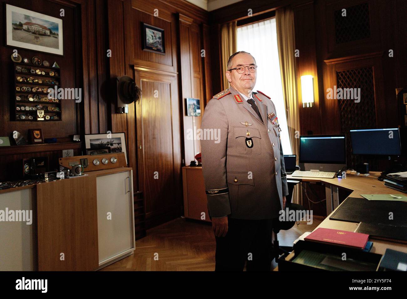 Strausberg, Germany. 18th Dec, 2024. Lieutenant General Alfons Mais ...