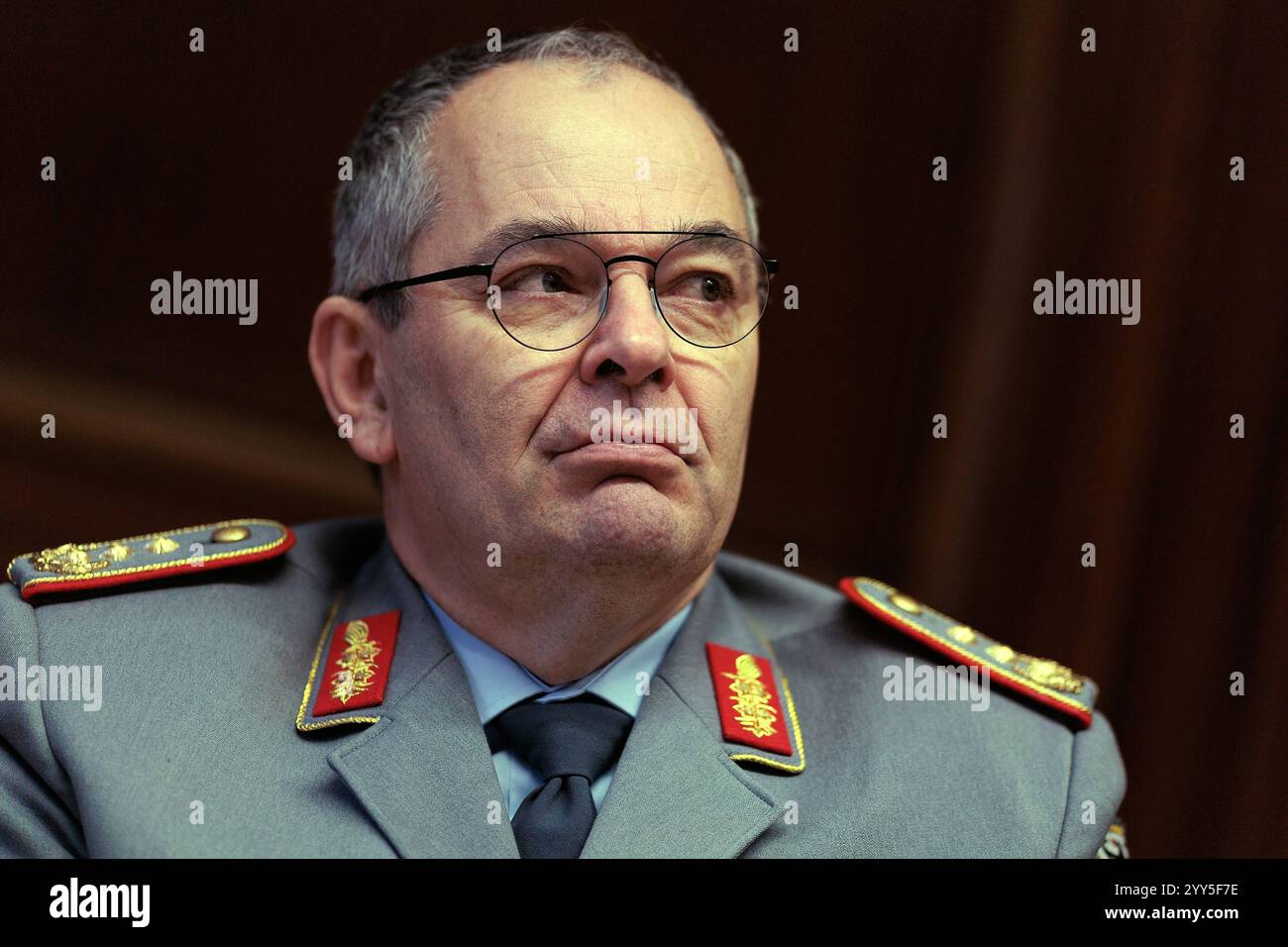 Strausberg, Germany. 18th Dec, 2024. Lieutenant General Alfons Mais ...